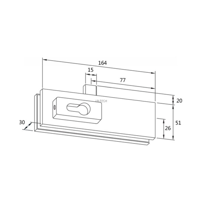 Dorma Patch Fittings - US10